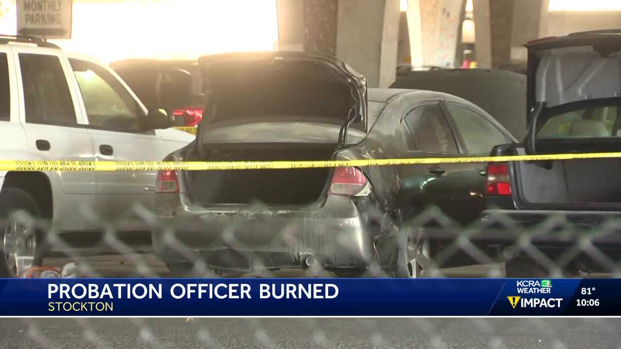 Man detained after setting San Joaquin County probation officer on fire ...