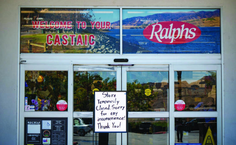 Rodent droppings force temporary closure of Castaic Ralphs