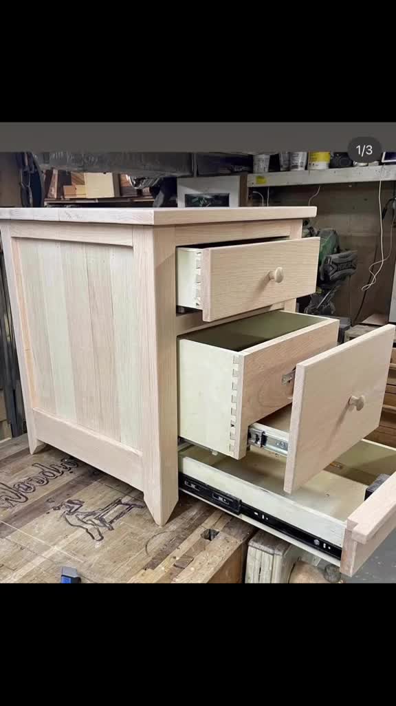 Custom Wood Cabinets With Unique Storage Solutions
