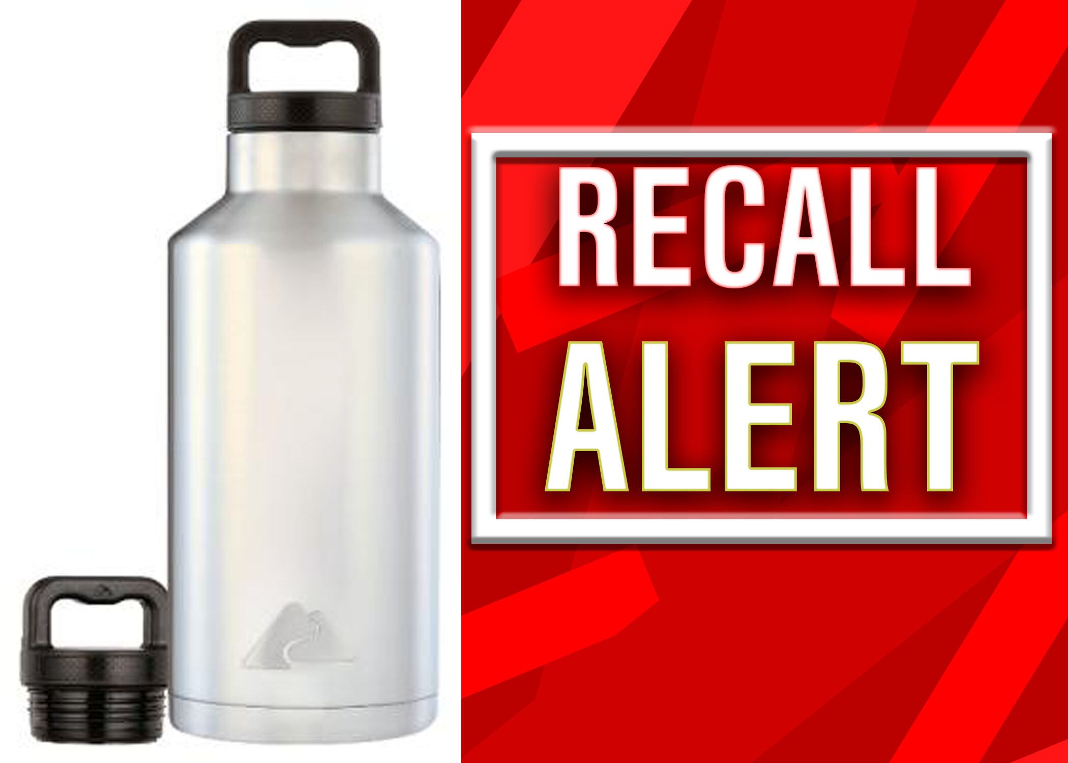 Recall on nearly 850,000 insulated water bottles