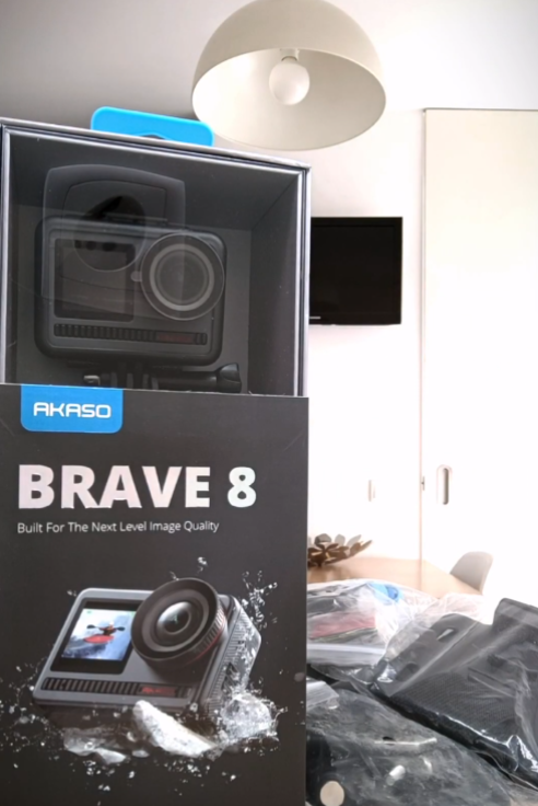 AKASO Brave 8 Chegou! Unboxing Completo e Review Detalhado