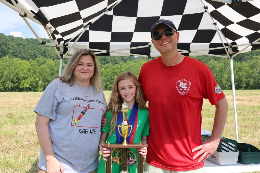 Lewis County girl excels in national rocketry contest