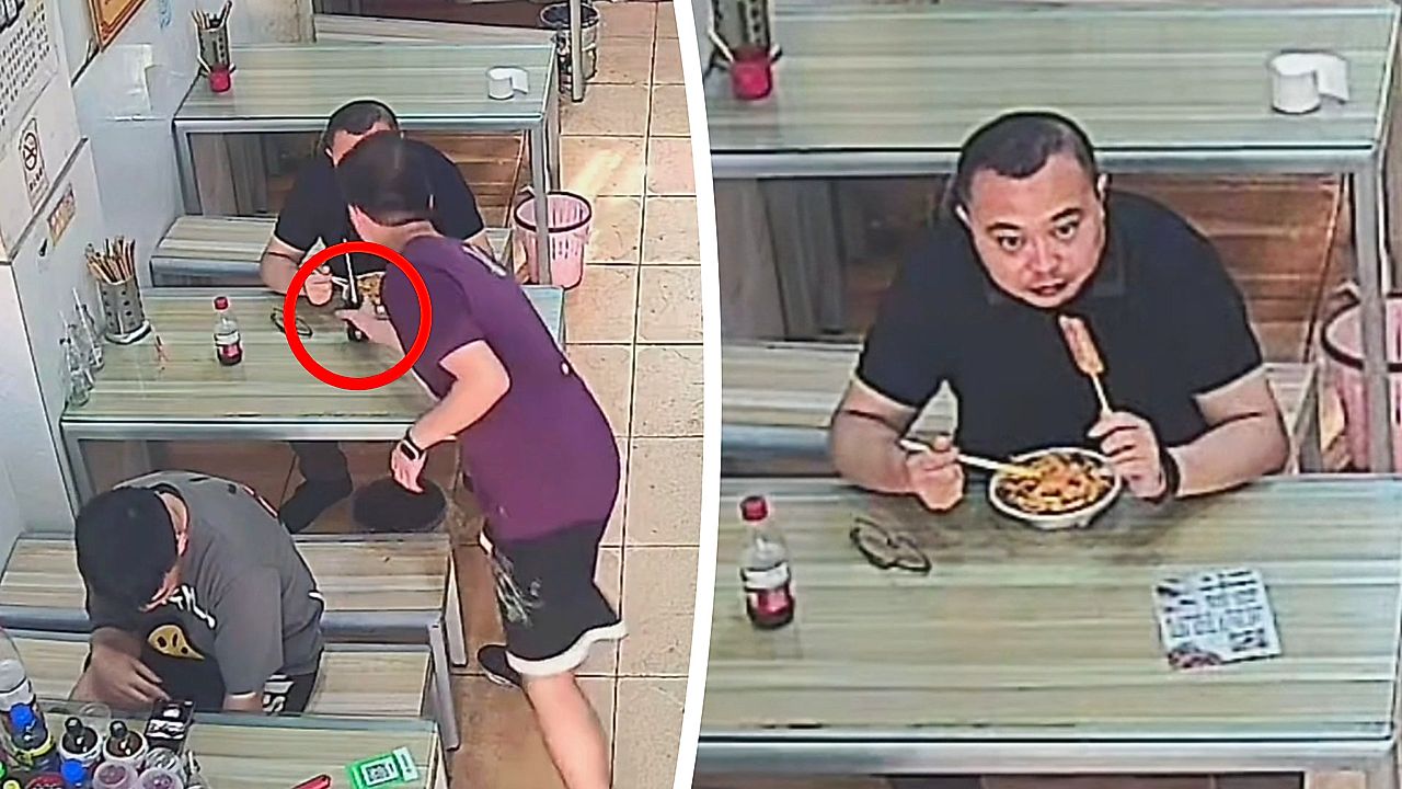 Unbelievable! Man left speechless after stranger steals his Coke mid-meal