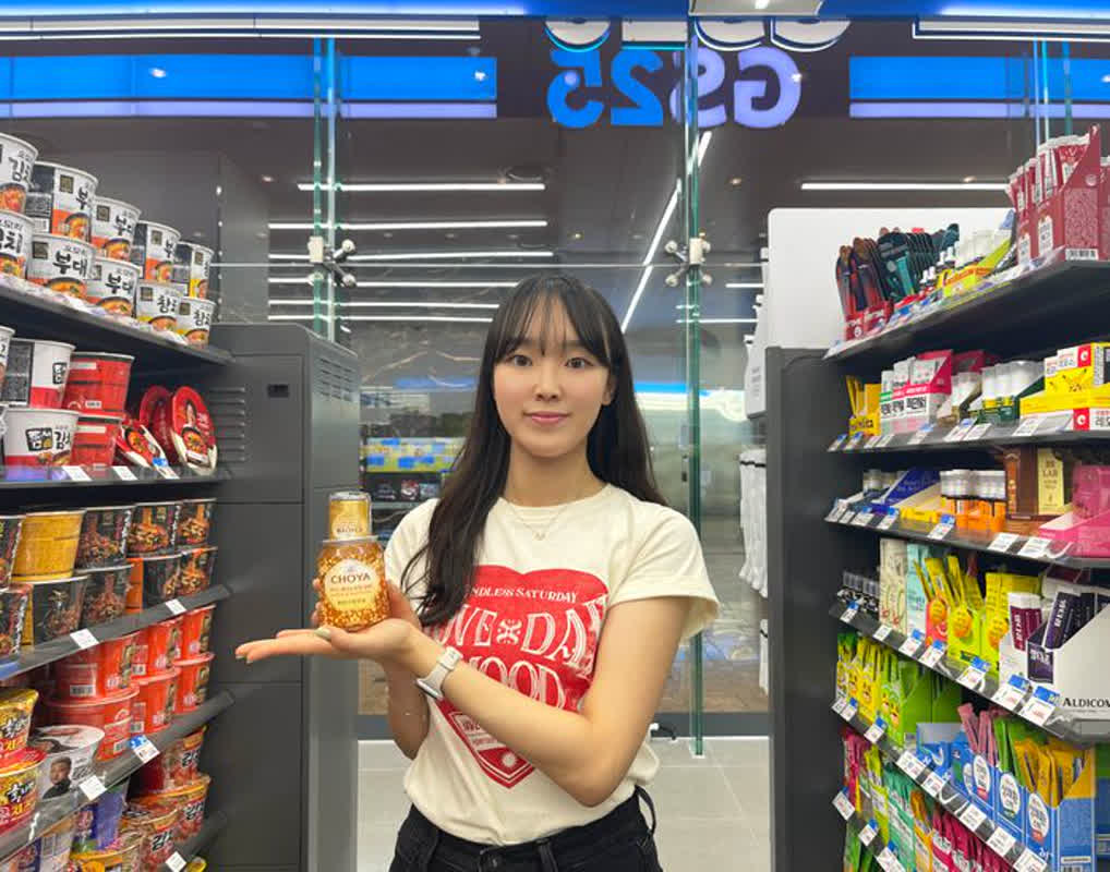 '아이술크림' 열풍…GS25, 조야 매실주·매실 샤베트 출시