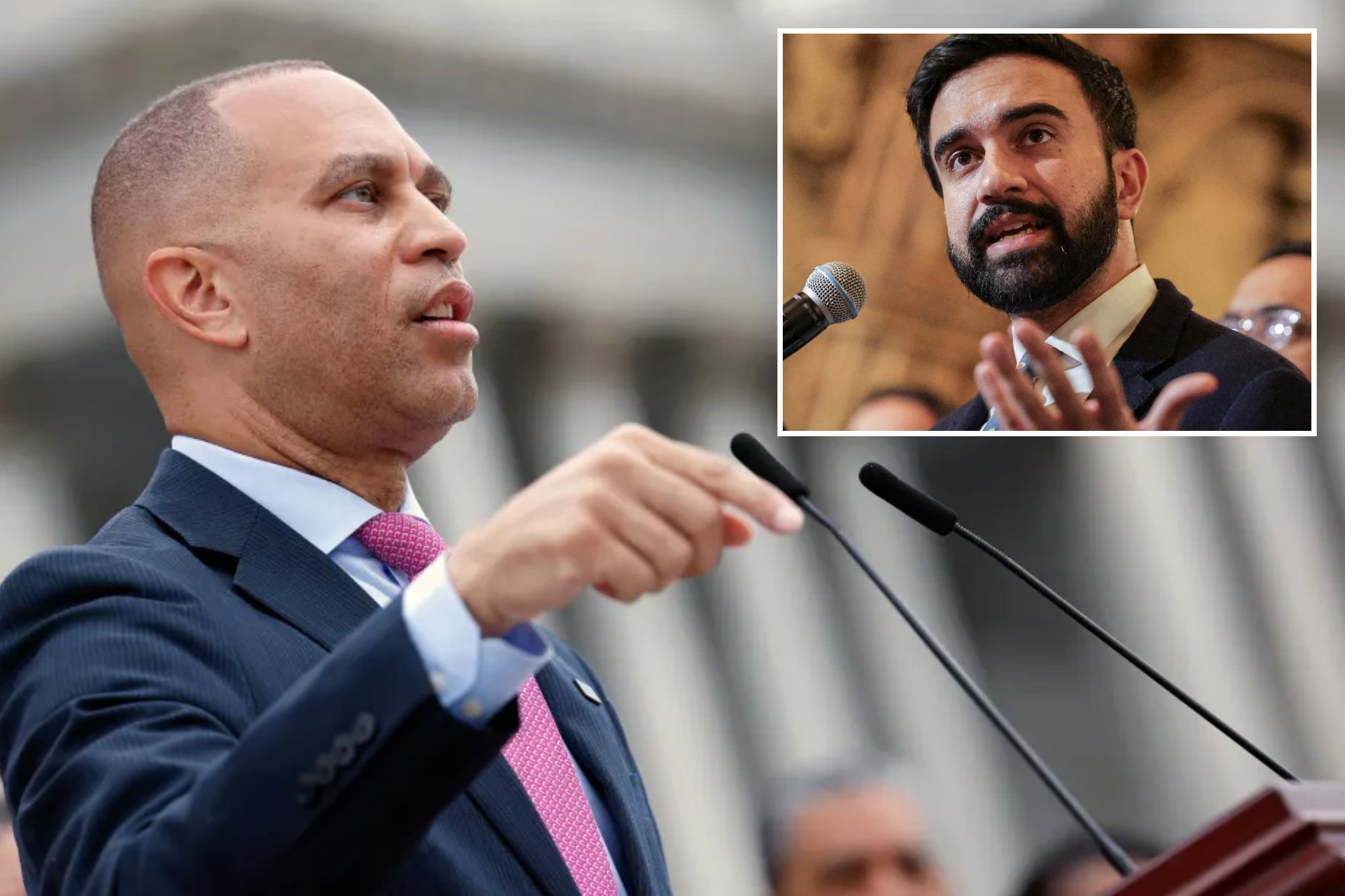 Hakeem Jeffries’ team blasts Zohran Mamdani’s liberal ‘Team ...