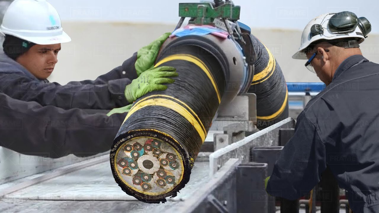 Recycling million-dollar underwater cables involves a fascinating process