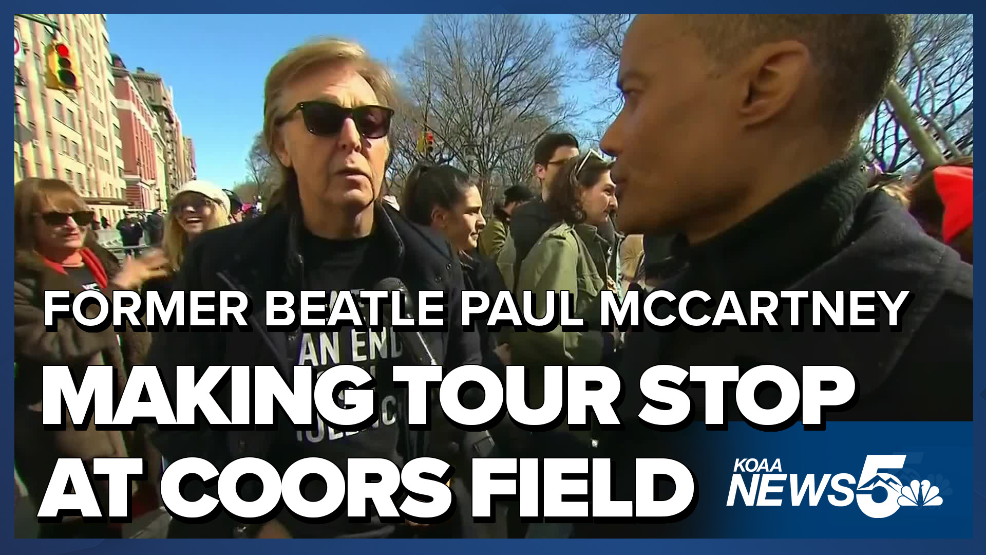 Former Beatle Paul McCartney makes tour stop at Coors Field come October