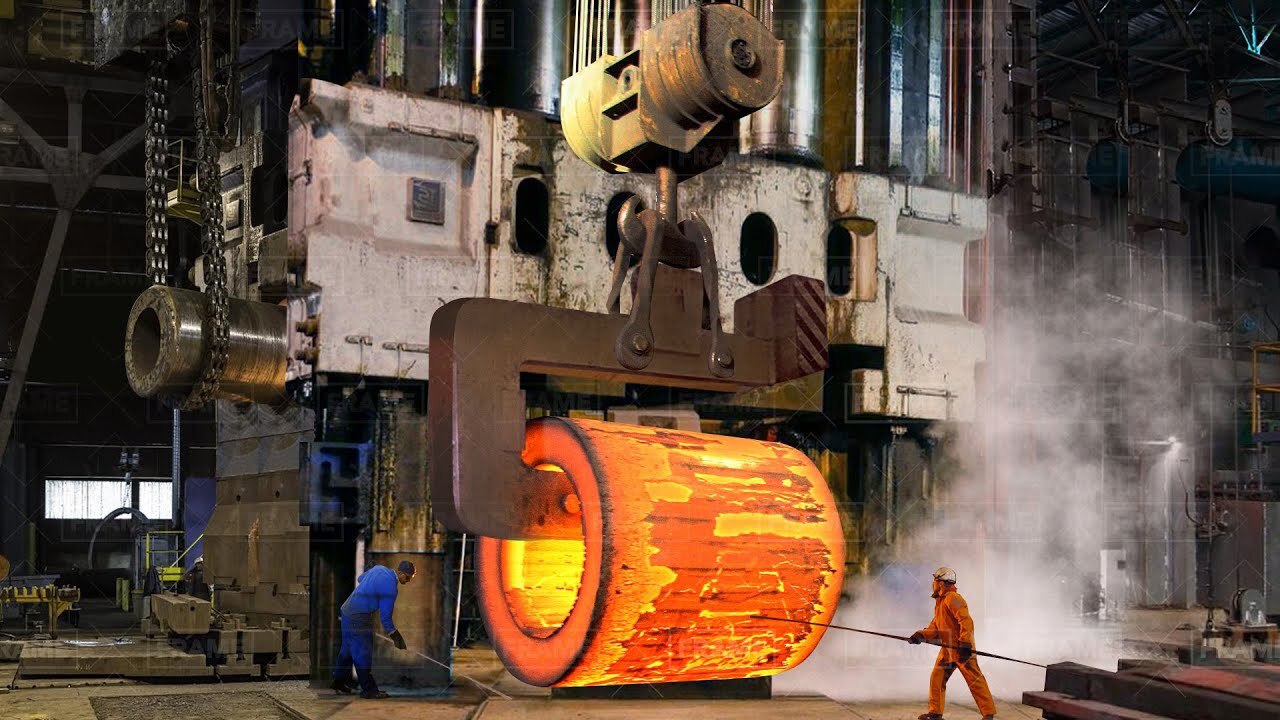 Understanding the techniques behind melting and forging large metal ...