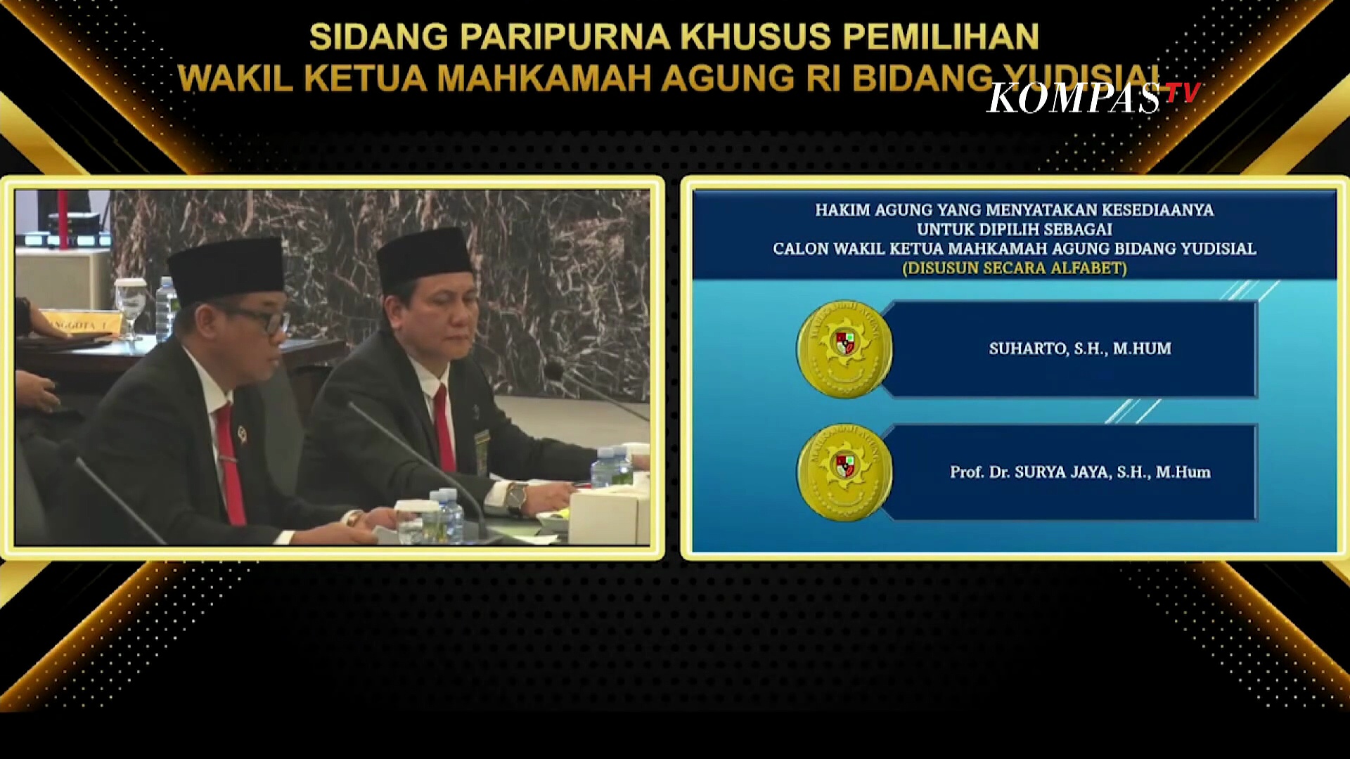 Suharto Terpilih Menjadi Wakil Ketua MA Bidang Yudisial Periode ...