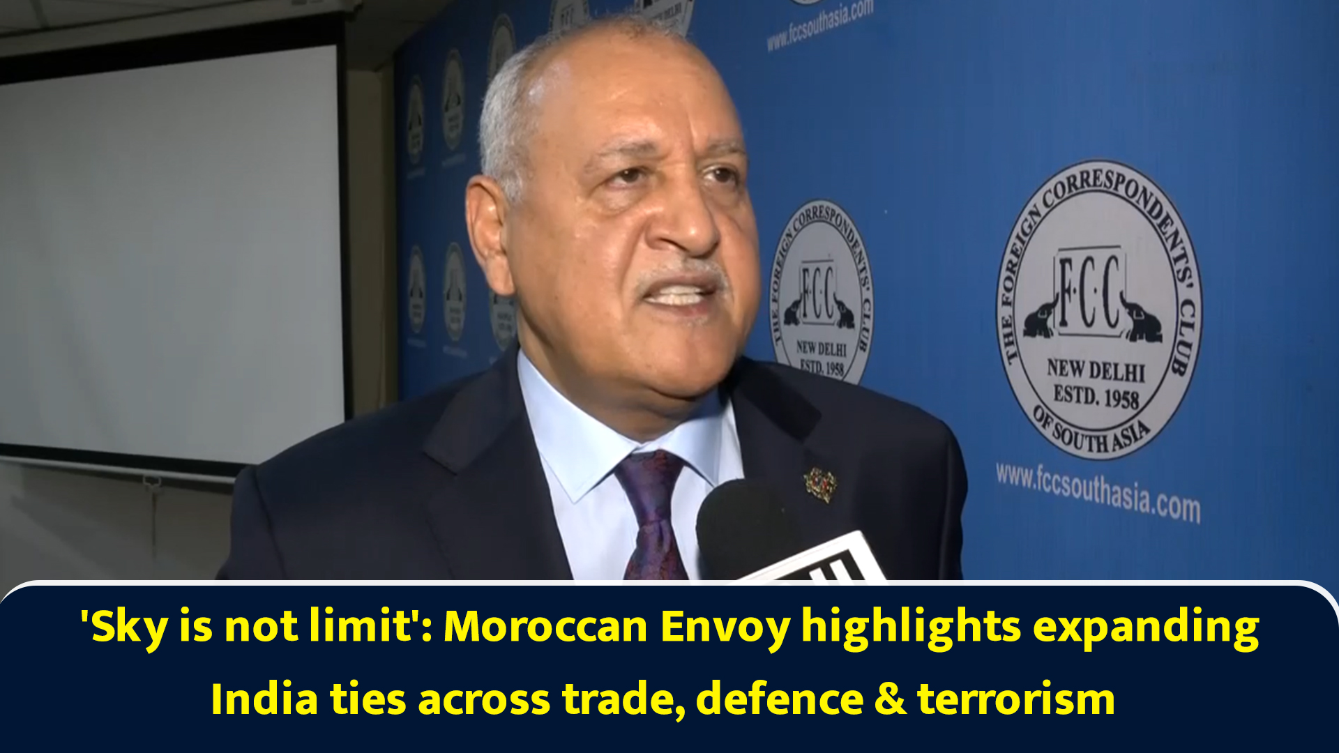'Sky is not limit': Moroccan Envoy highlights expanding India ties ...