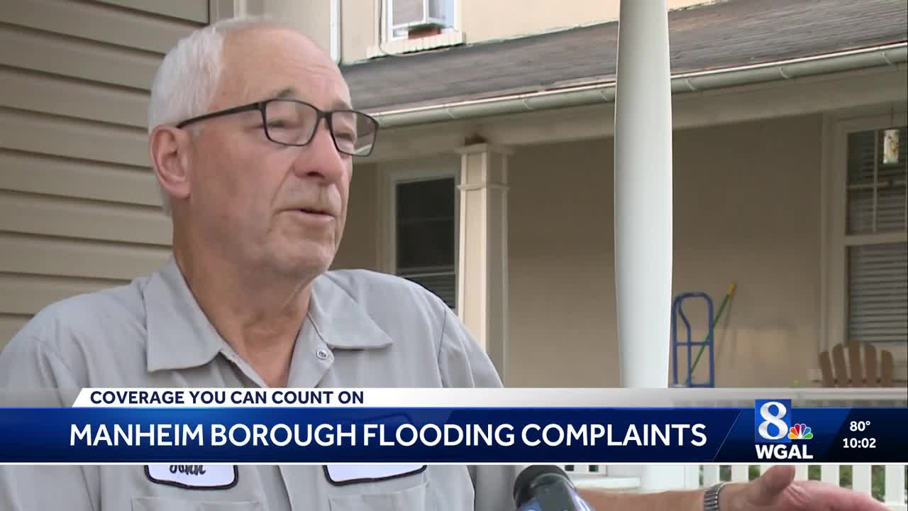 Manheim Borough flooding complaints