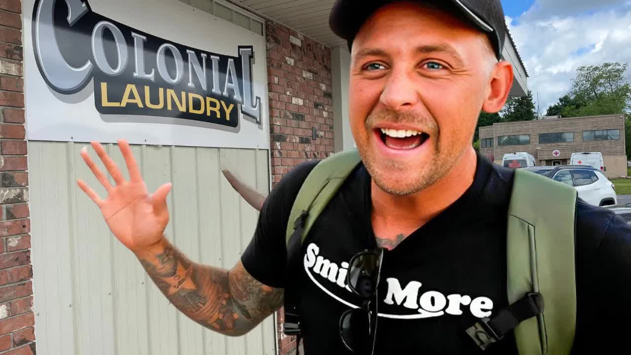 Roman Atwood's laundromat!