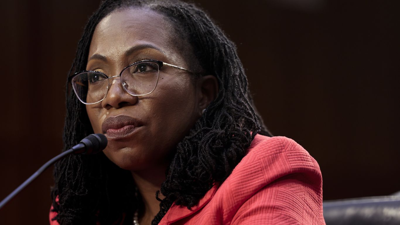 Justice Jackson on writing dissents: "I'm not afraid to use my voice"