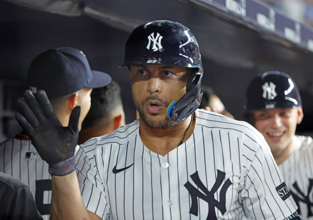 Giancarlo Stanton’s first career pinch-hit homer sparks Yankees comeback