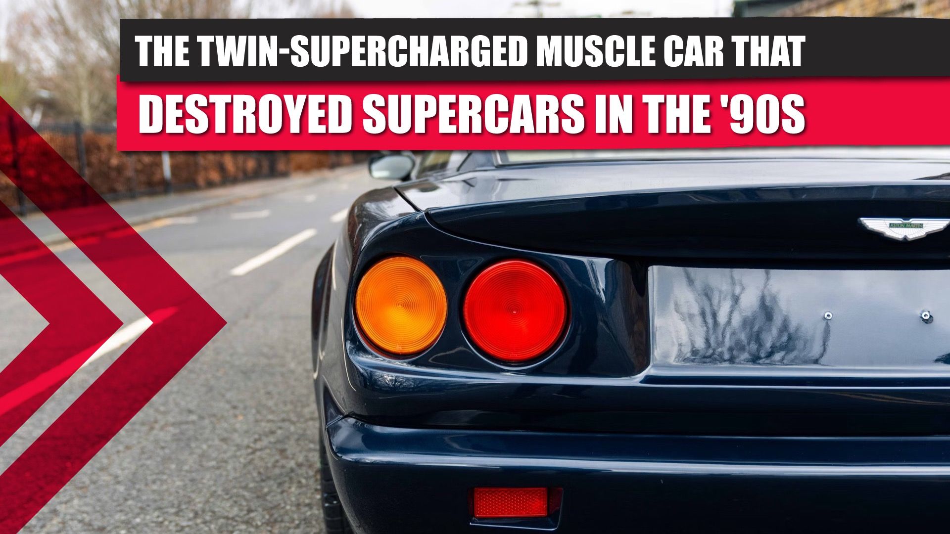 The Twin-Supercharged Muscle Car That Destroyed Supercars In The '90s