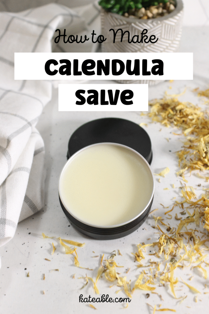 Easy DIY Calendula Salve Recipe
