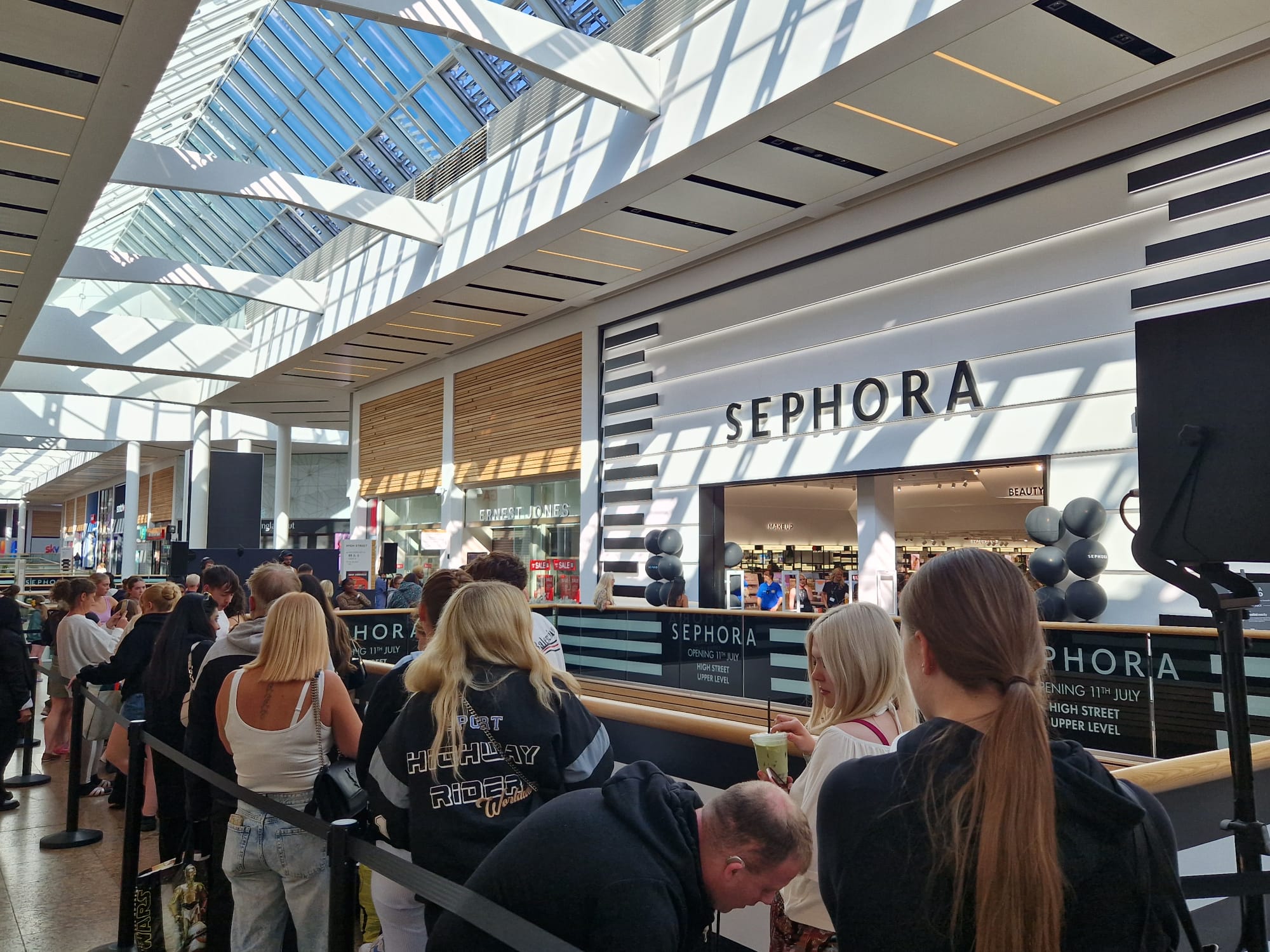Sephora Meadowhall: Hundreds queue outside new beauty store opening in ...
