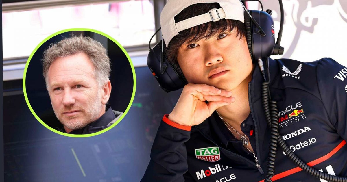 Tsunoda reveals Christian Horner text message after Red Bull sacking