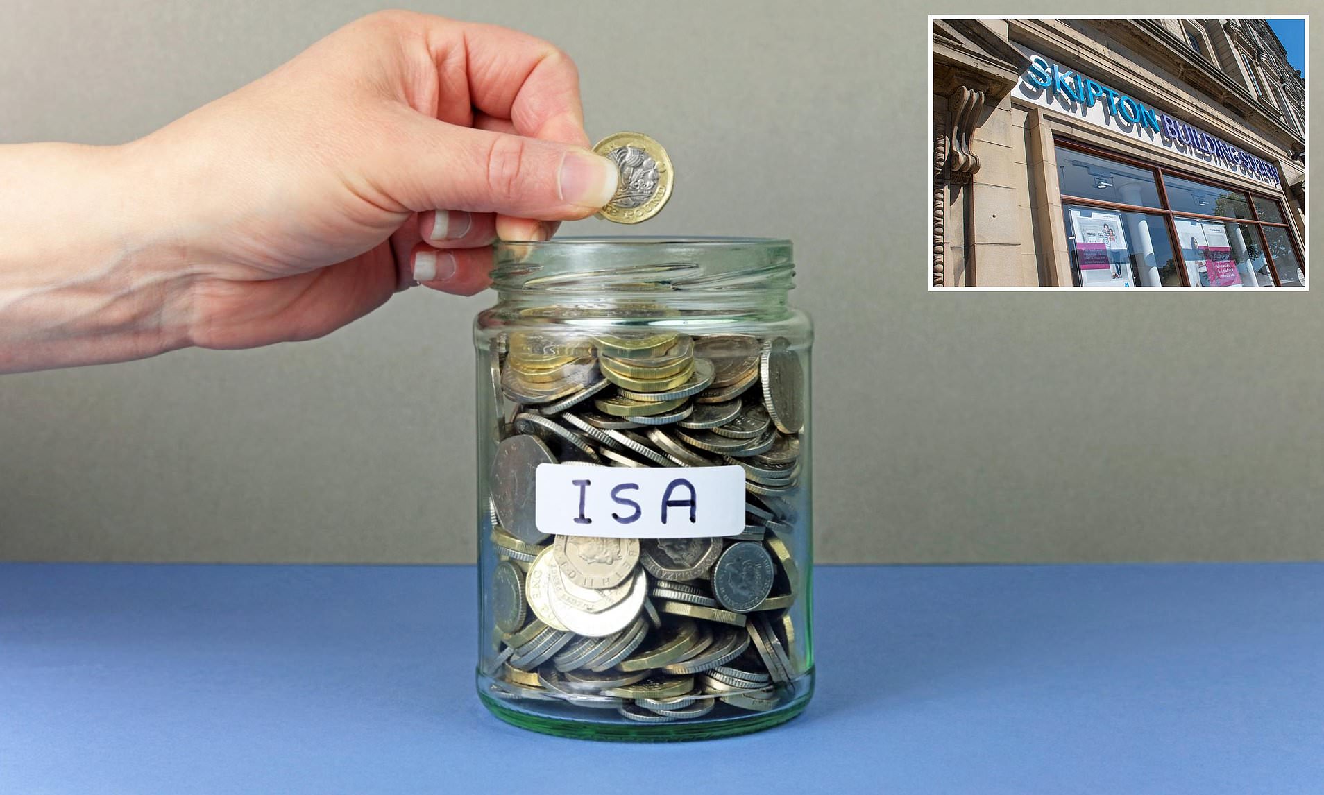 Building society sees 45% spike in cash Isa applications in ONE week ...