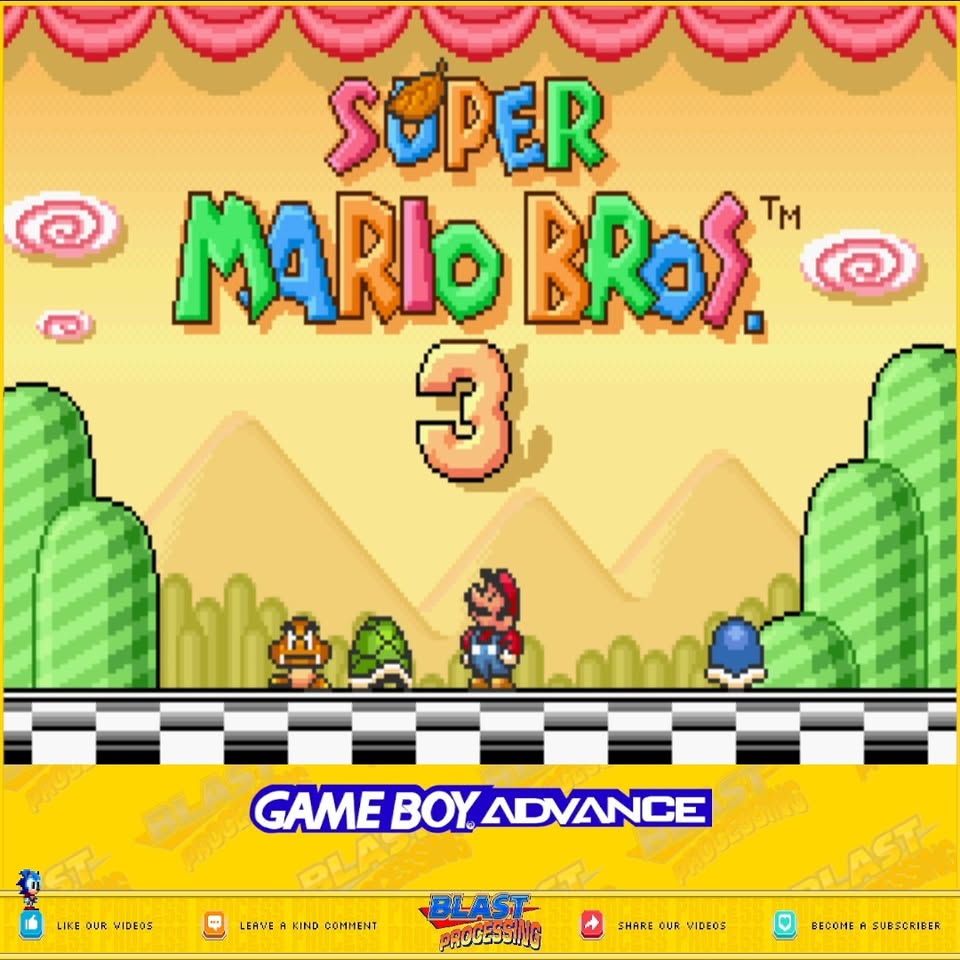 Super Mario Advance 4: Super Mario Bros. 3 - Gameboy Advance