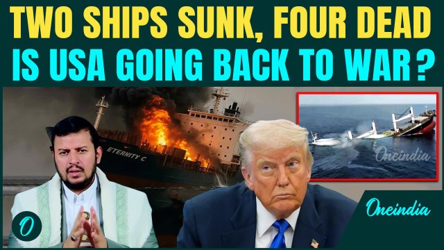 Trump’s Red Sea ‘victory’ Explodes as Houthis Kill 4, Sink 2 Ships — U ...
