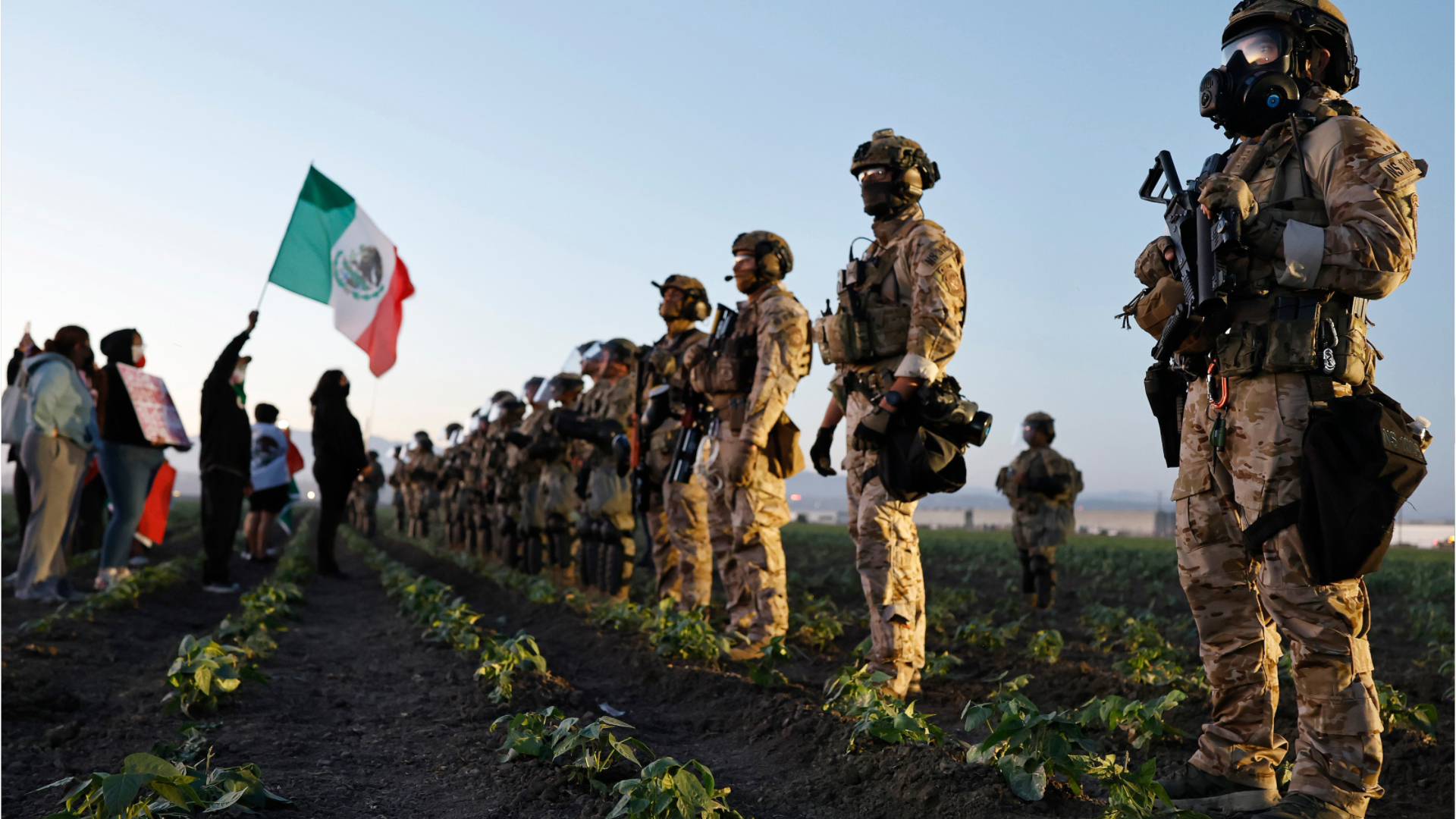 Federal Agents Clash with Protesters During ICE Raid at Southern ...