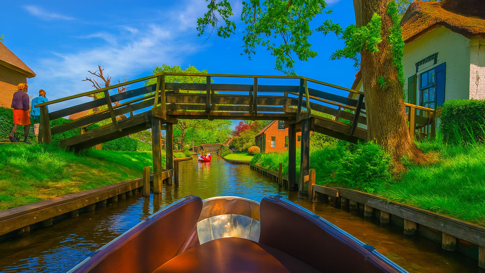 Schilderachtige Rondvaart per Boot in Giethoorn – Het Meest Vredige ...