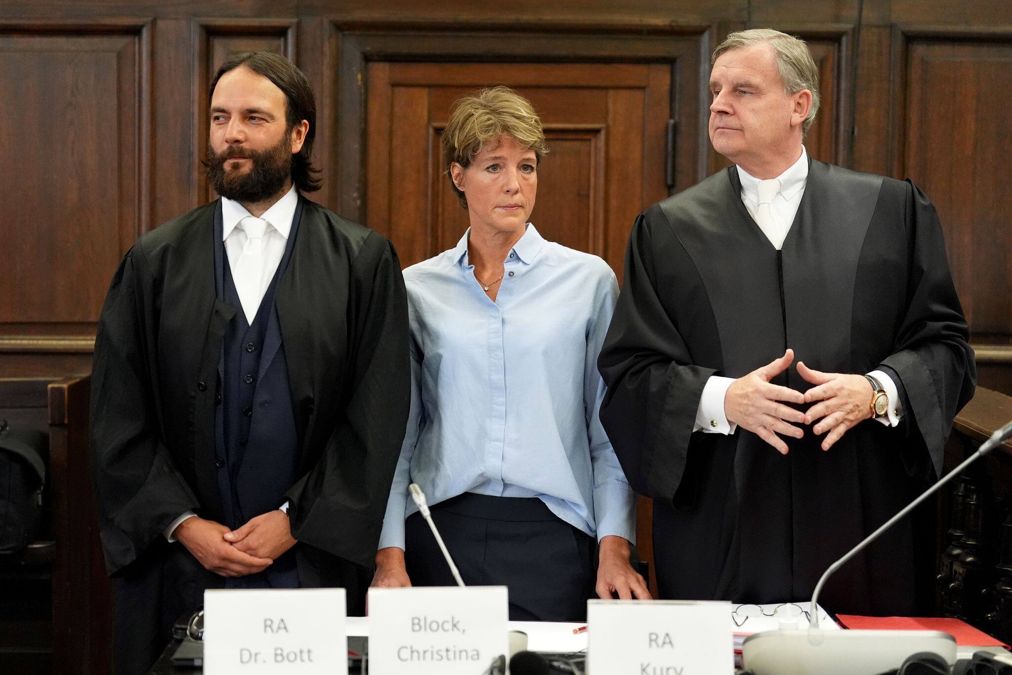 Prozess gegen Christina Block gestartet: So läuft der erste Tag im Gericht