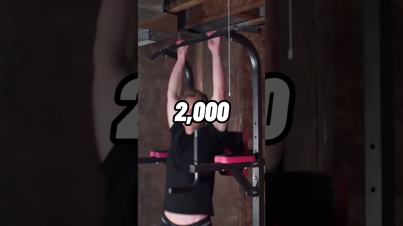 1000 pull-ups in 4 HOURS?!