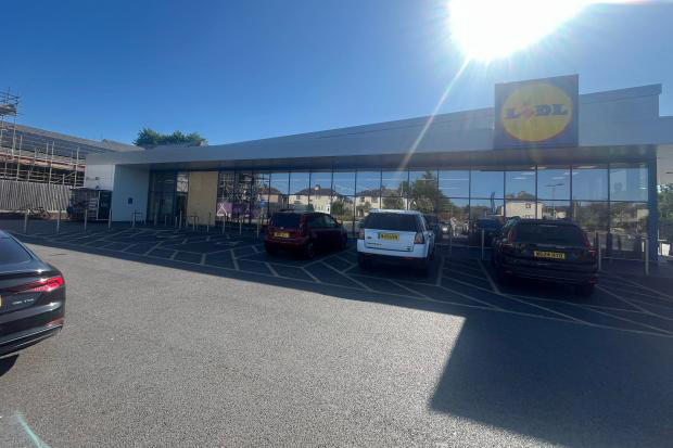 Taunton Lidl reopened after shock crash through window