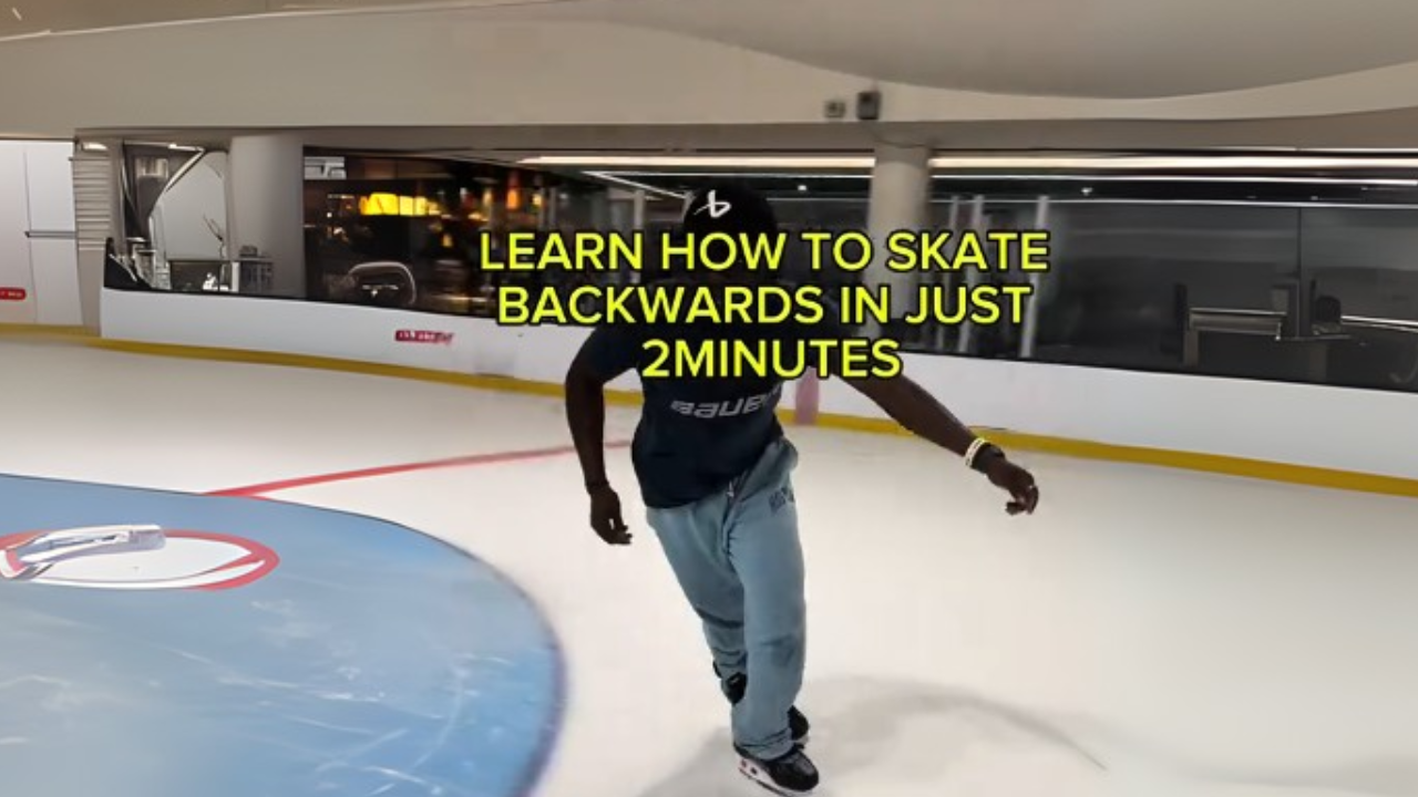 Learn to Skate Backwards in Just 2 Minutes