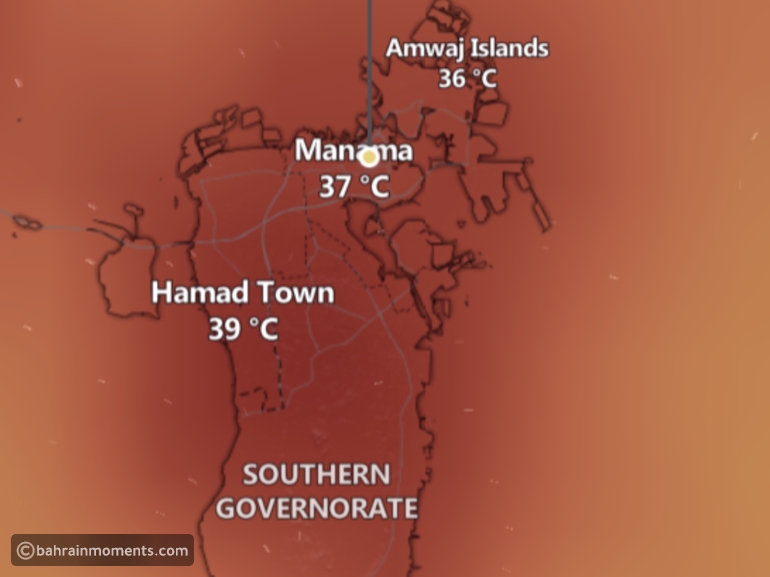 Manama Forecast: Sunny 36 °C High, 35% Humidity – July 11