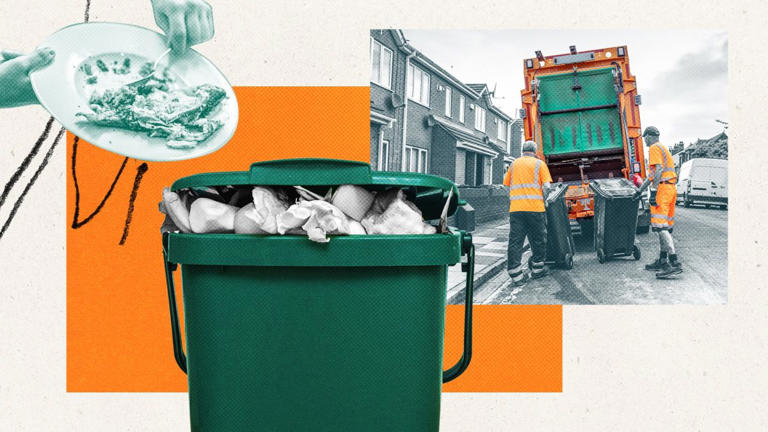Millions without food waste collections due to lack of staff and trucks