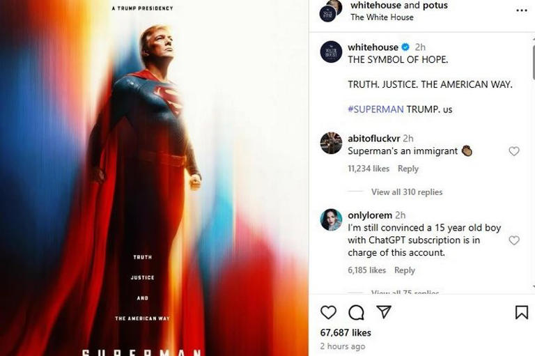 People 'convinced' White House Instagram account is run by teenager ...