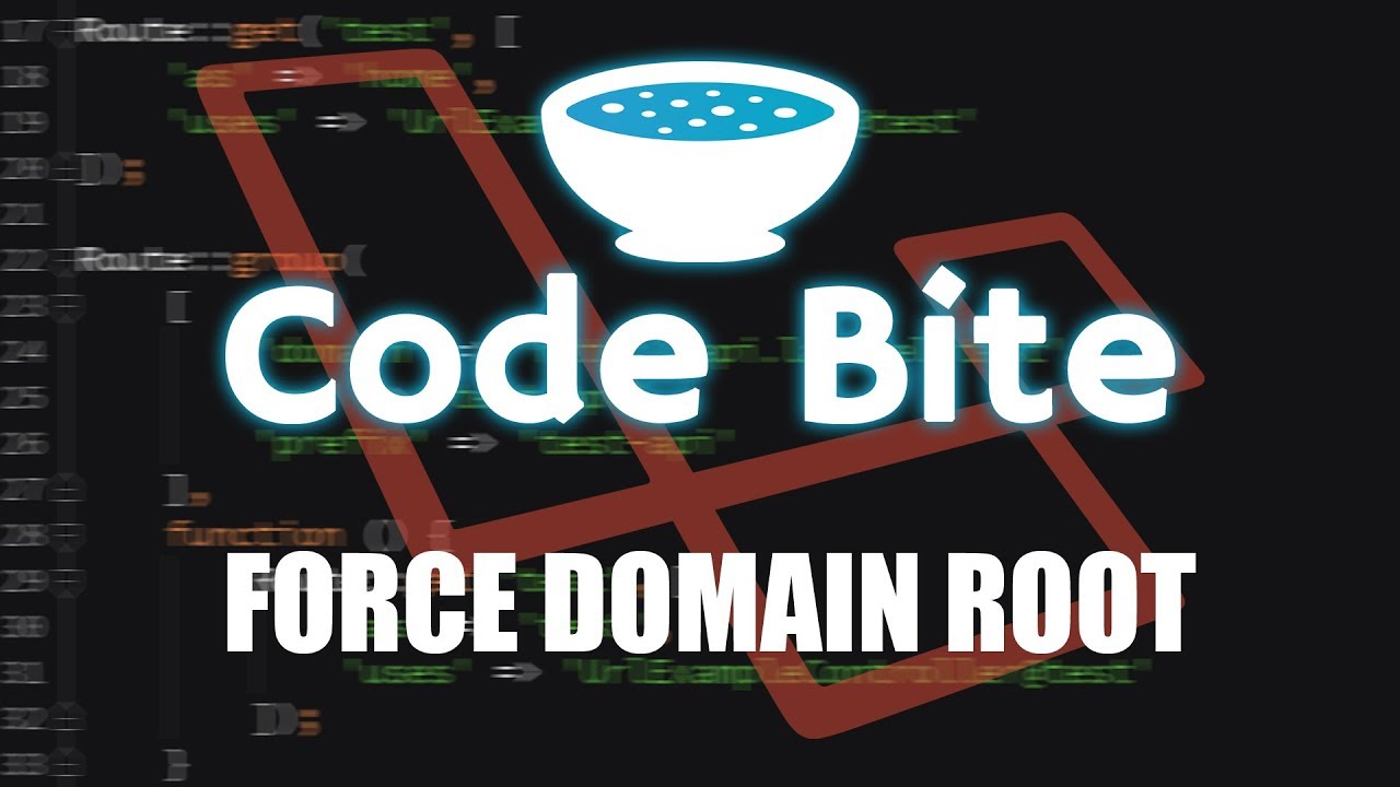 Laravel Force Domain Root – Code Bite no.3