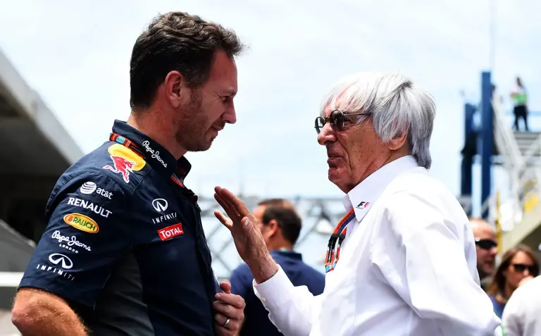 Bernie Ecclestone geeft Christian Horner veeg uit de pan na ontslag bij Red Bull Racing