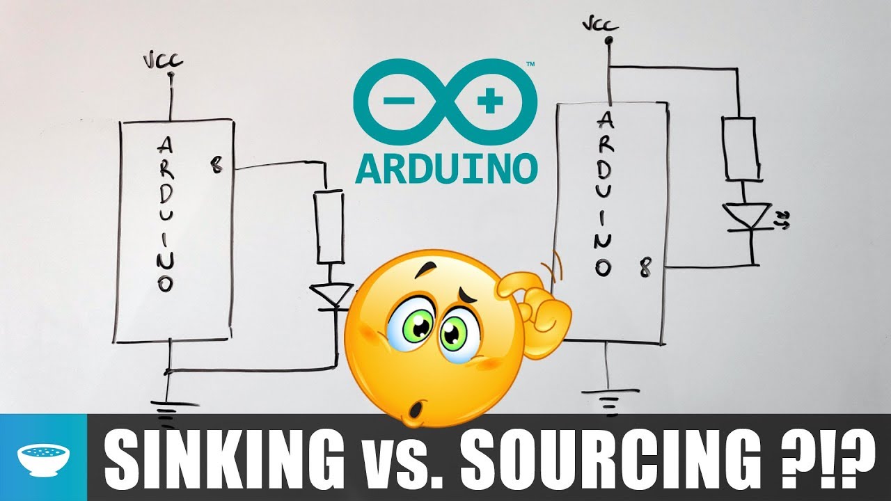 Sinking vs Sourcing Current with Arduino
