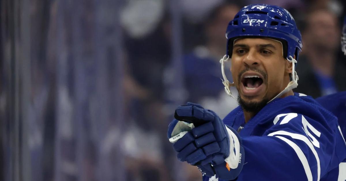 The Leafs have traded enforcer Ryan Reaves
