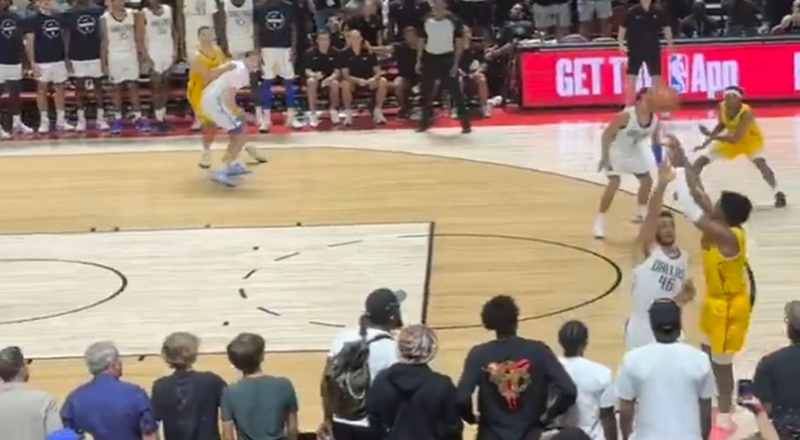 Bronny James misses Summer League game-winner vs. Mavs, goes viral [VIDEO]