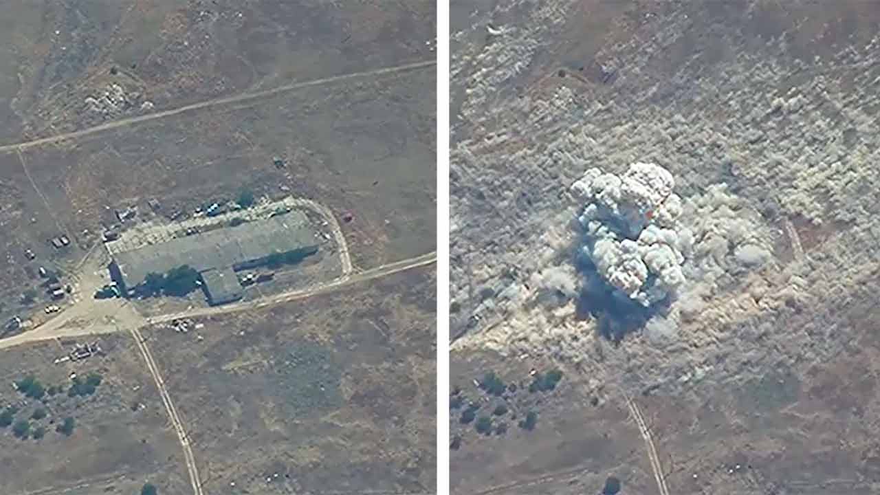 Missile Iskander russo distrugge base navale ucraina a Mykolaiv