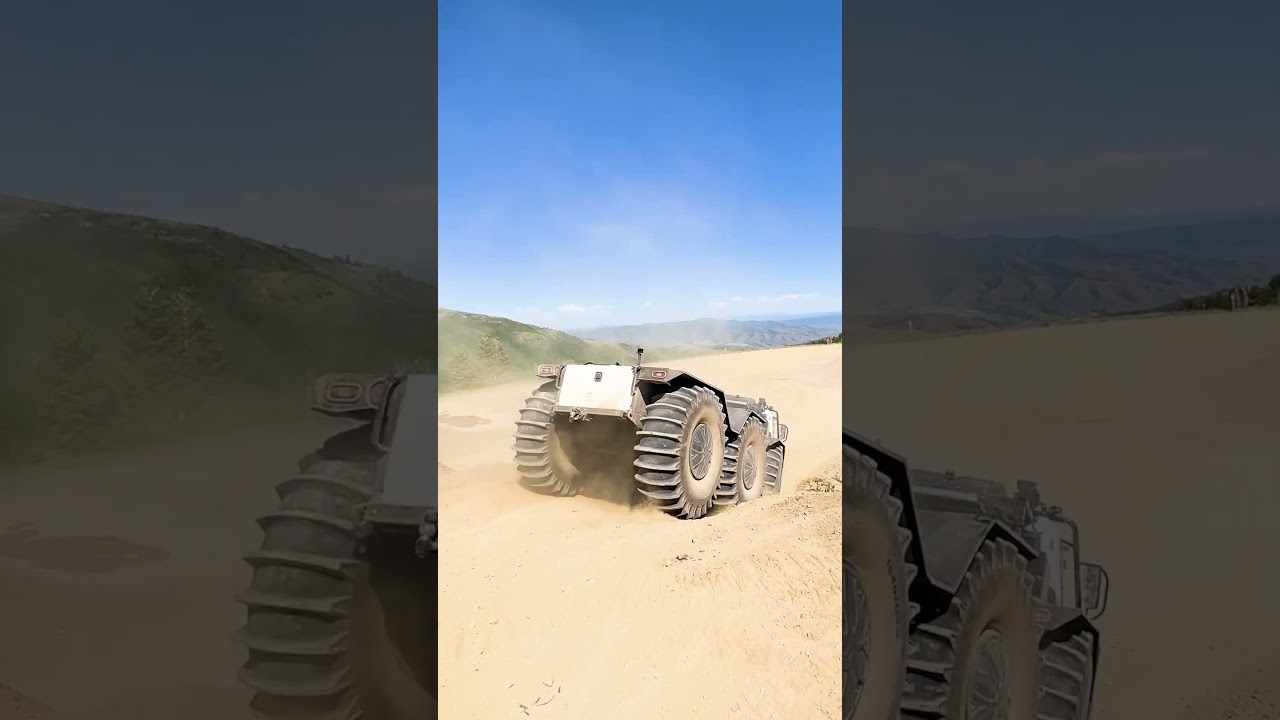 I took this wild machine up a mountain