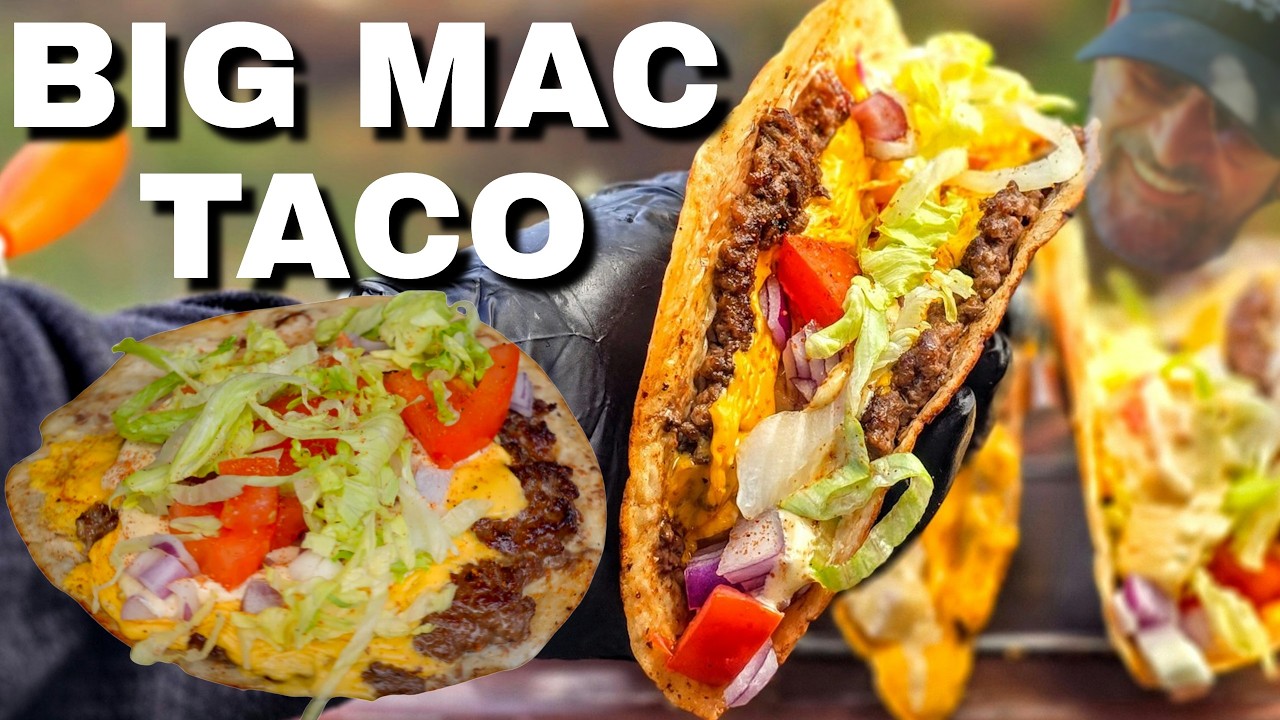 The Griddled Big Mac Taco ¦ Try this Amazing Taco that tastes like a ...