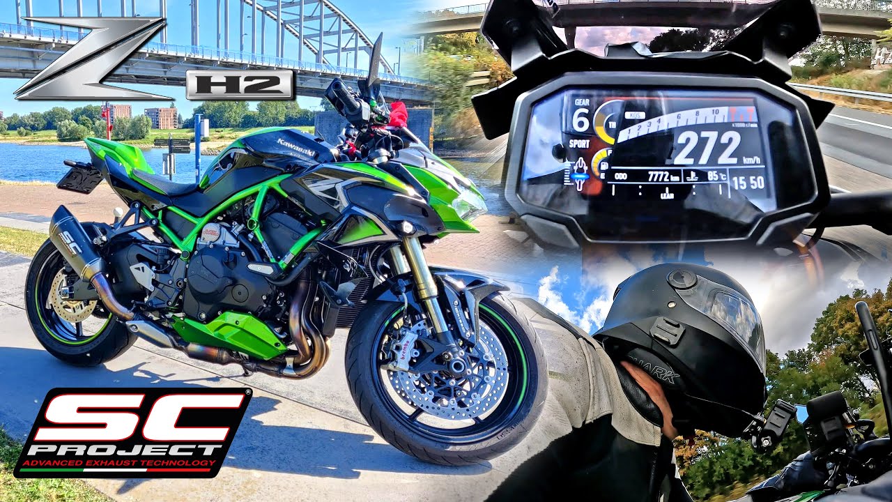 Kawasaki ZH2 SC Project | 100–200 km/u & GEK Geluid!