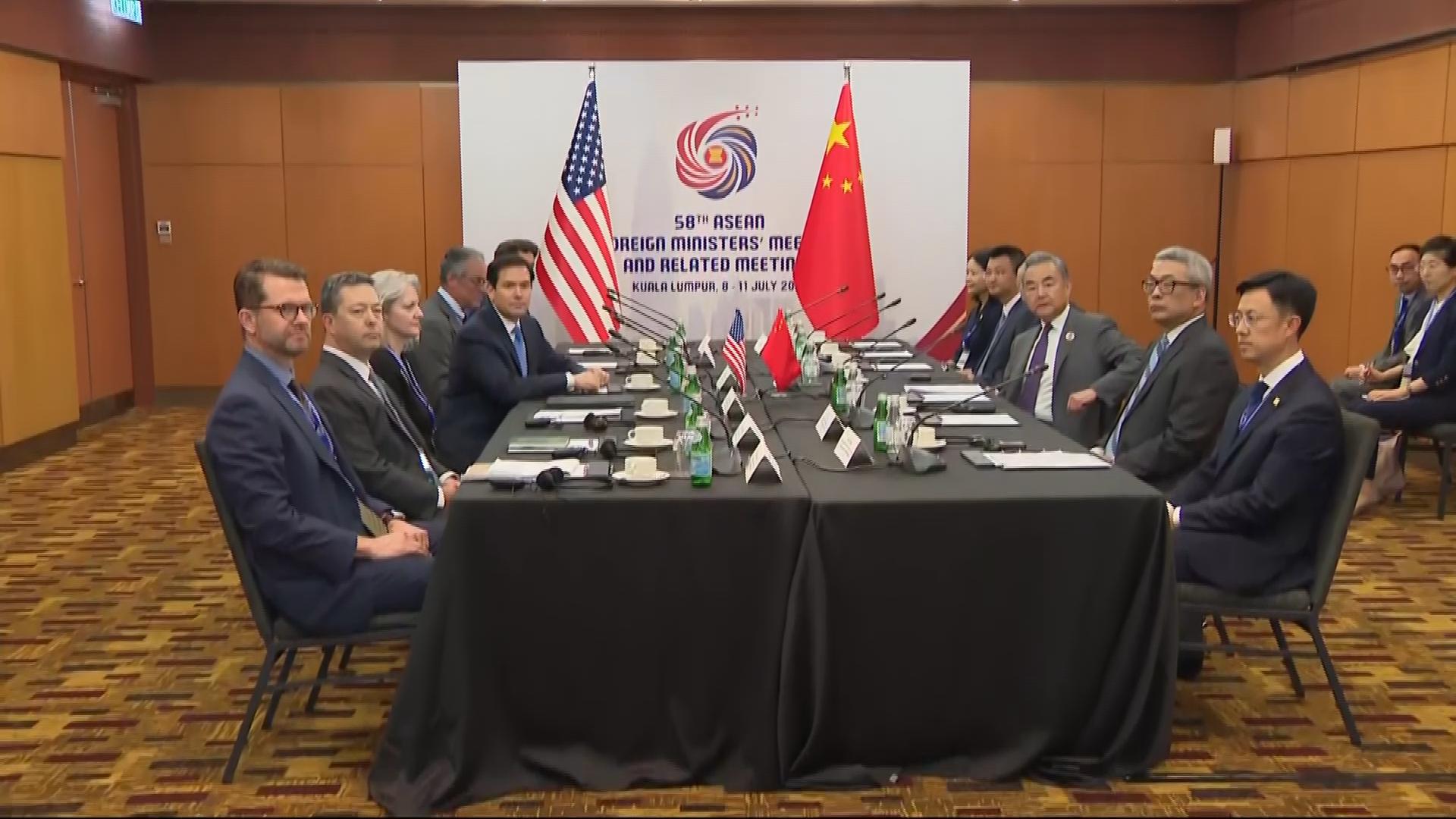 Rubio meets China's foreign minister in Malaysia as US-Chinese tensions ...