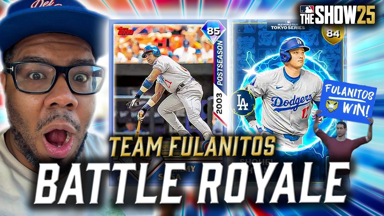 3 INSANE Battle Royale Games in MLB The Show 25! Funniest BR Run Ever