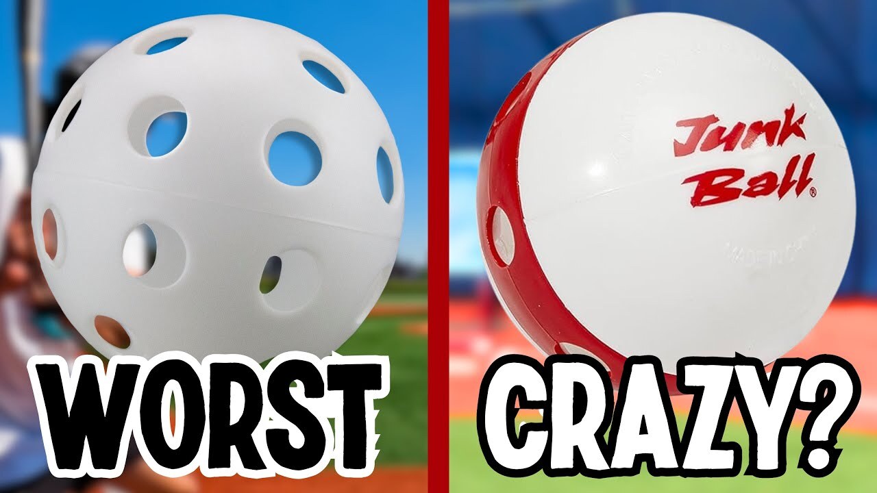 Pitching with Every Type of Wiffleball