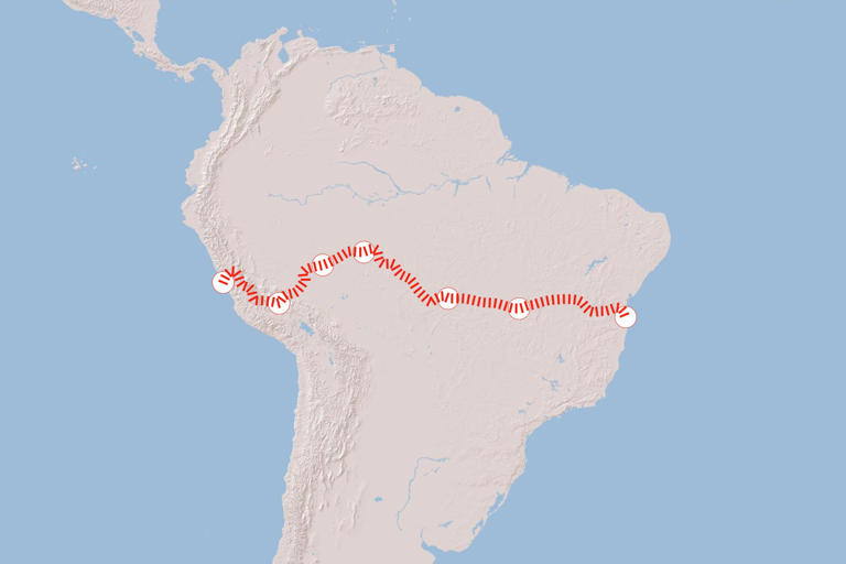 South America explores building own 2,800-mile transcontinental railroad