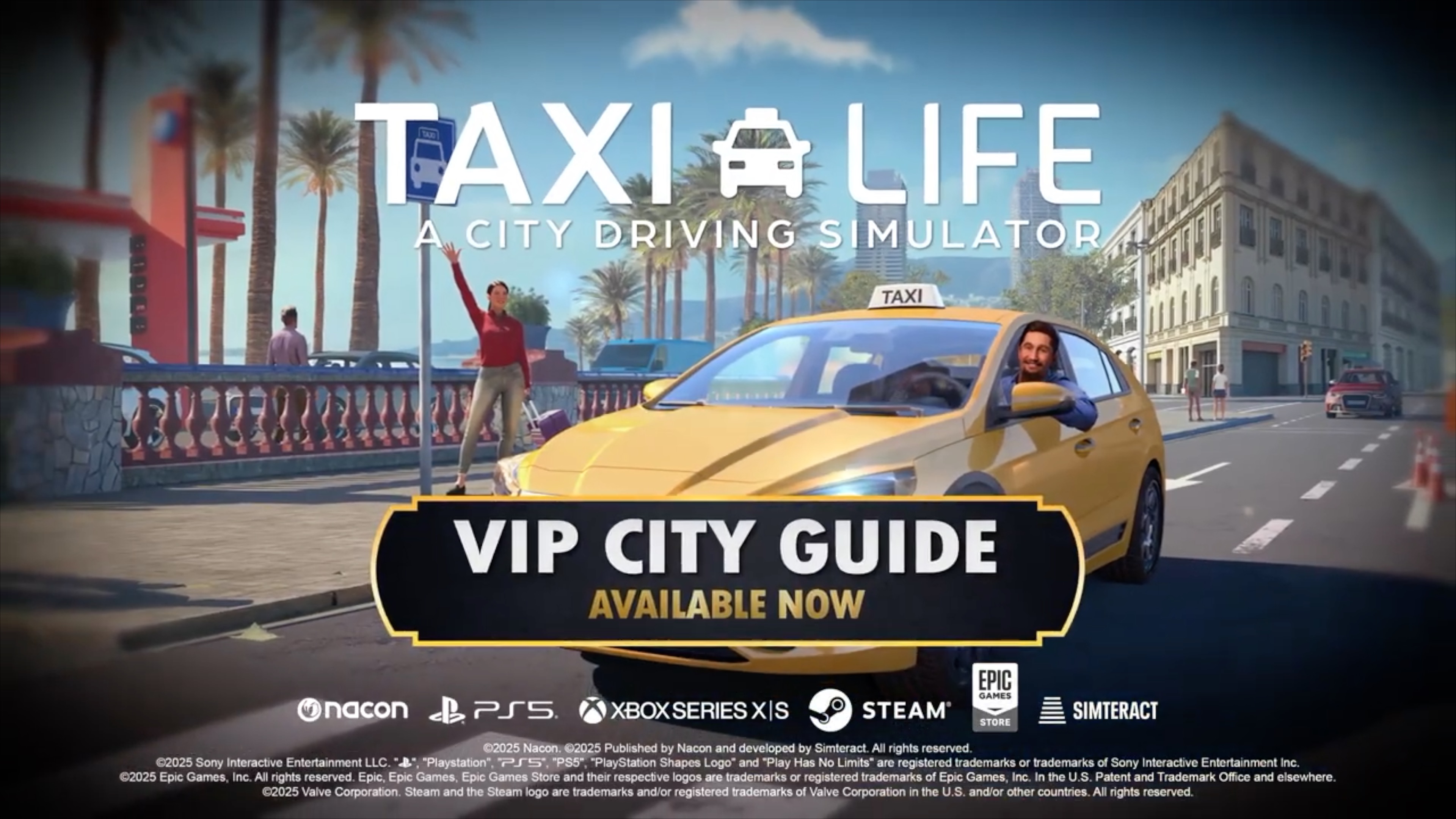 Taxi Life A City Driving Simulator Official VIP City Guide DLC Update ...