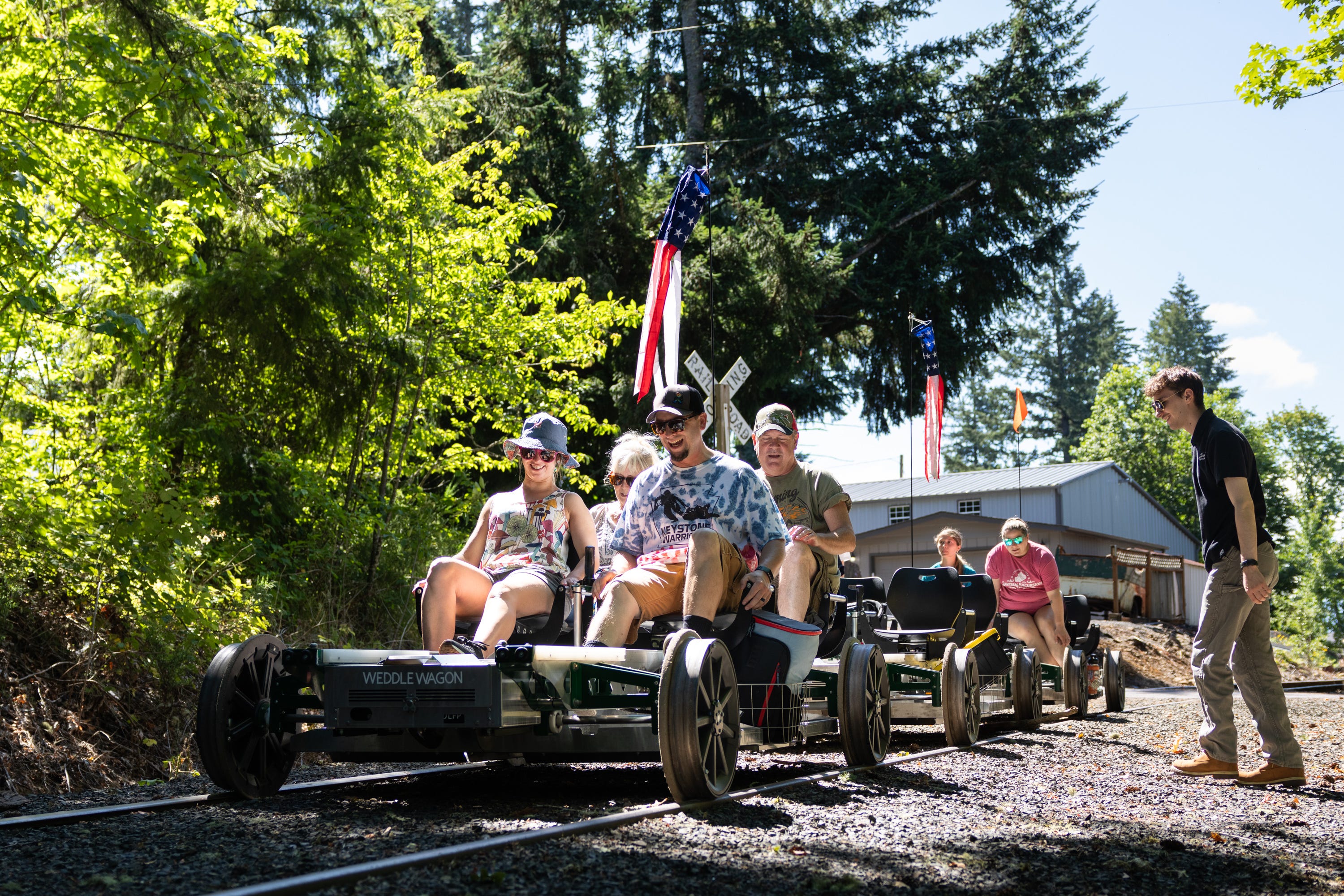 Railbiking: How to see iconic Oregon views, wildlife on Santiam ...