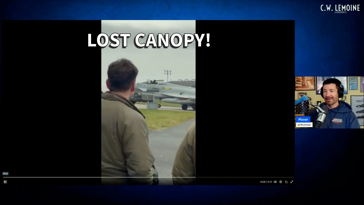 Looking Back: The RAF Typhoon Canopy Incident That Shocked Aviation Circles